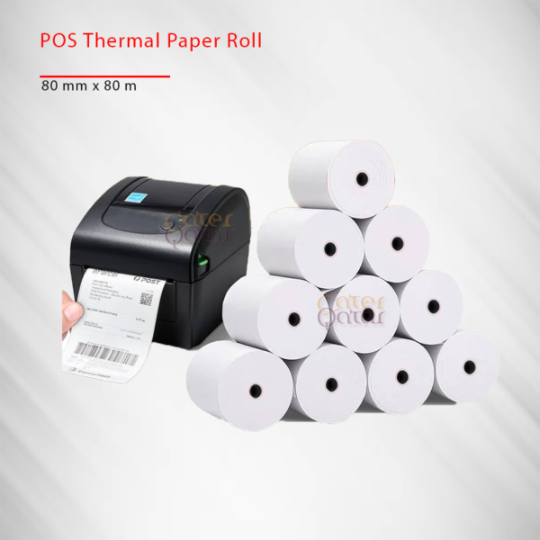 POS Thermal Rolls 80mm – Cater Qatar