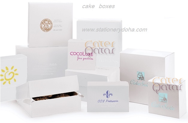 Cake boxes – Cater Qatar