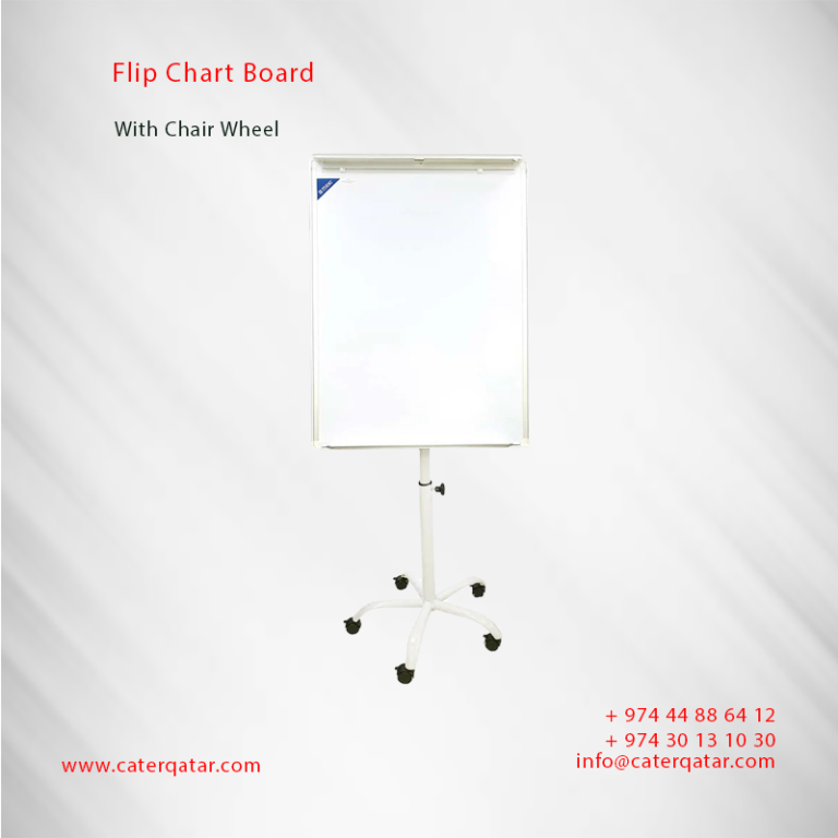 Flip Chart Stand with wheel FC1511 – Cater Qatar