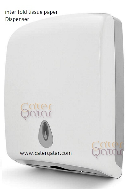 Inter fold Tissue paper Dispenser – Cater Qatar